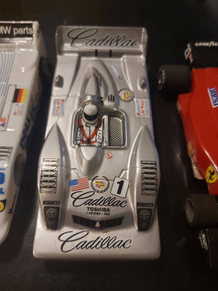 3 x Pro Custom Painted Vacuum Body Metal Chassis, 1:32 scale Slot Cars ...